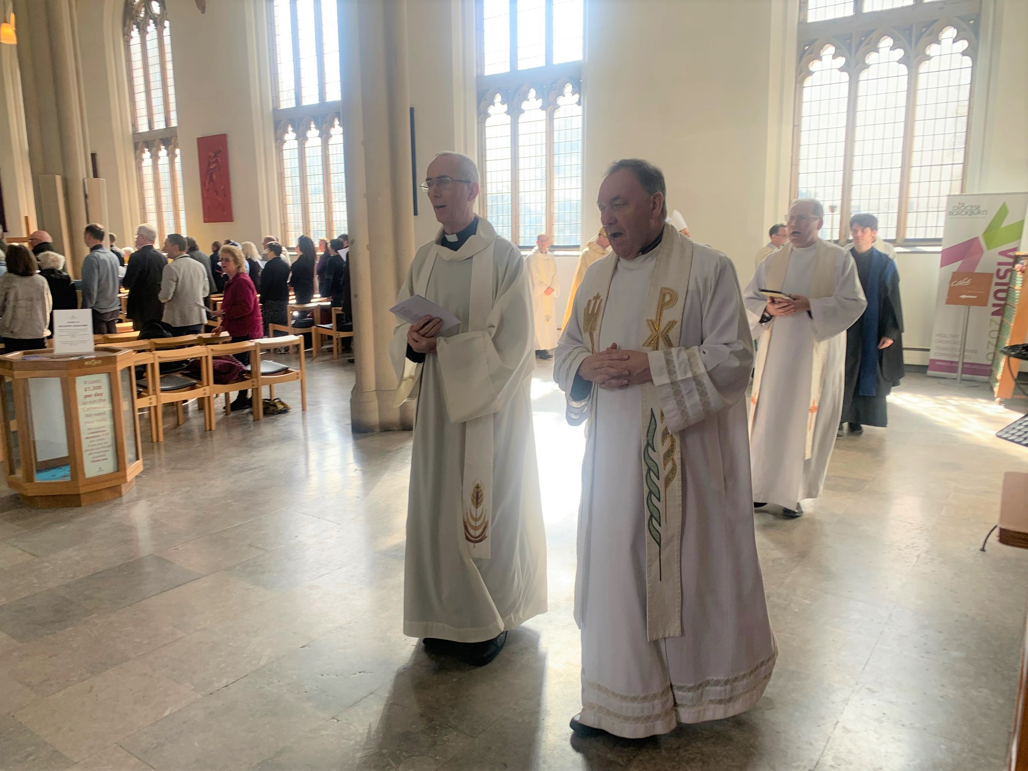 Clergy travel from across Lancashire to Cathedral for Chrism Eucharist ...