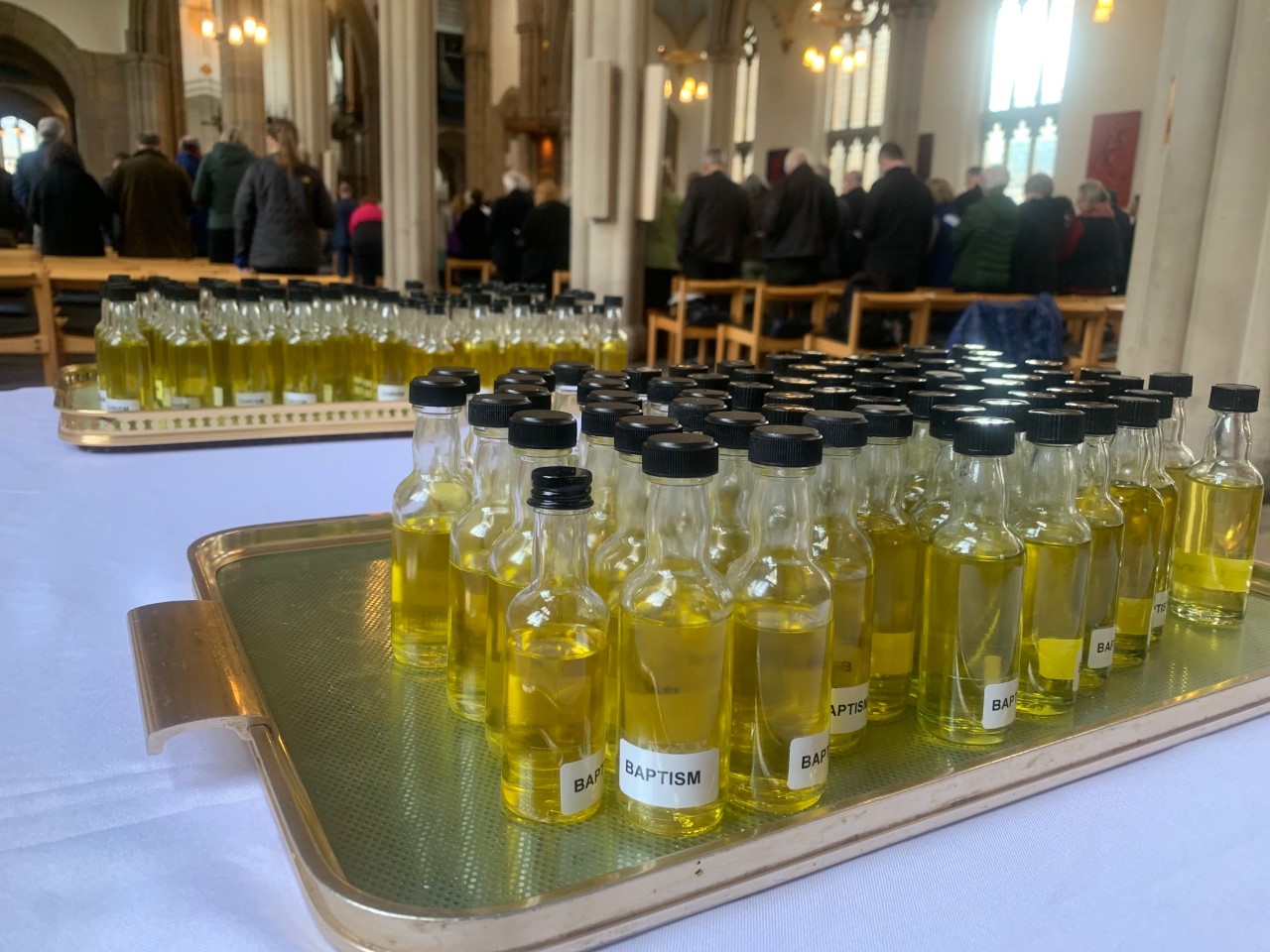 Clergy travel from across Lancashire to Cathedral for Chrism Eucharist ...