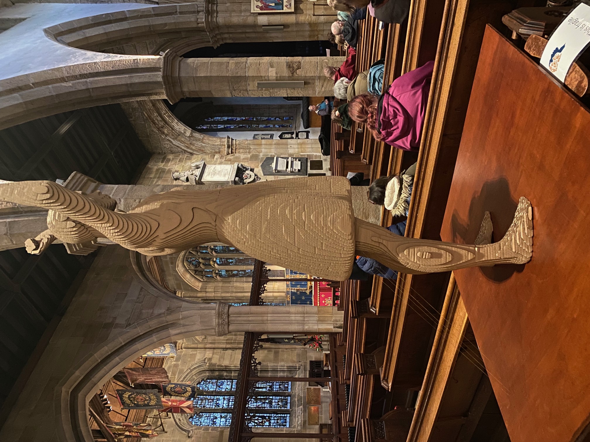 Moving art installation returns to Lancaster Priory for the rest of ...
