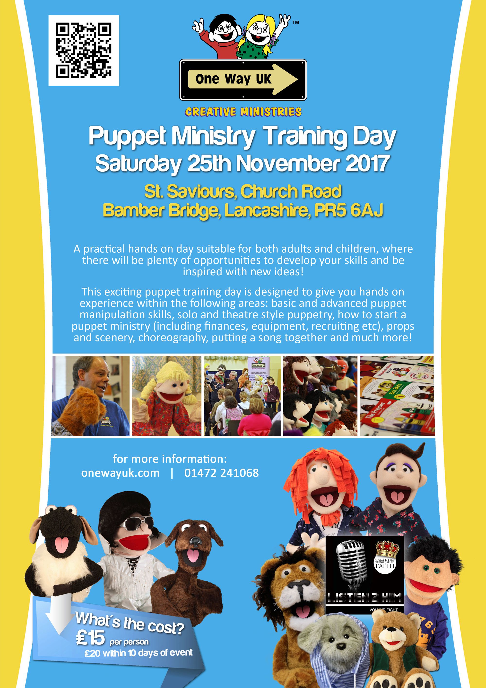 Puppet Ministry Training Day - Bamber Bridge St Saviours | The Diocese ...