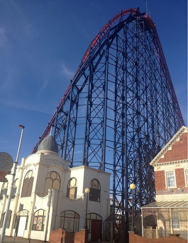 Blackpool parish ropes in Bishop to climb The Big One to raise church ...