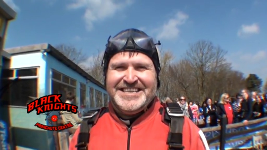 Archdeacon's leap of faith raises thousands for charity | The Diocese ...