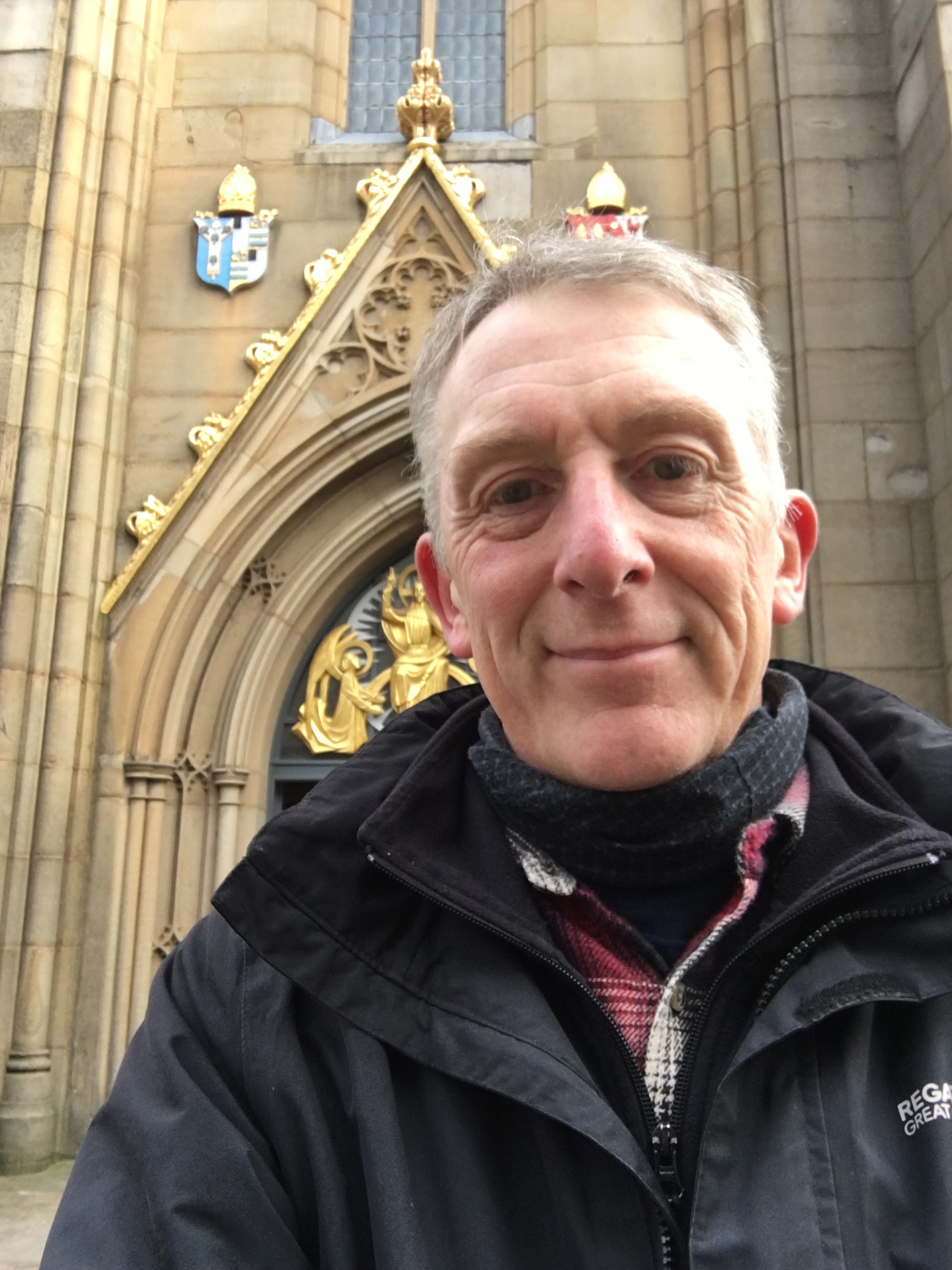 Lancashire clergyman first to complete new pilgrimage route to ...